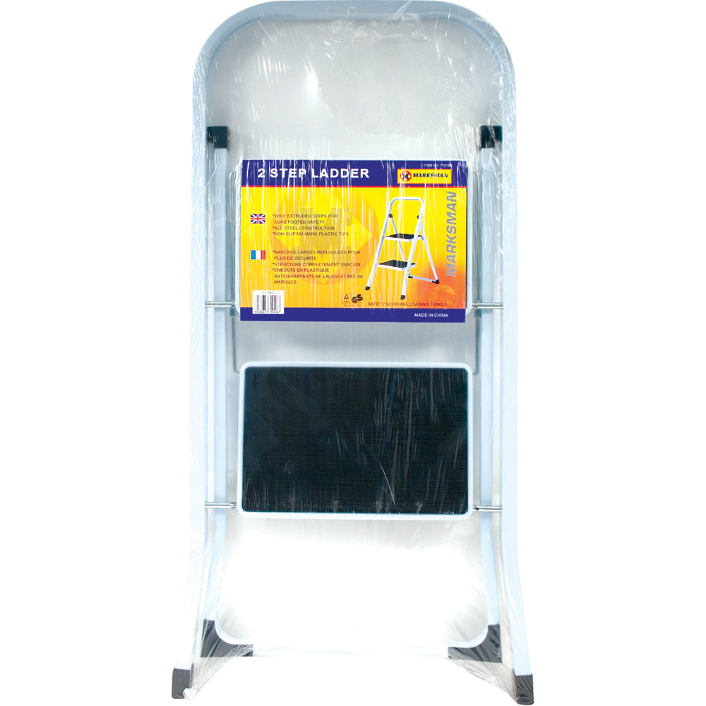 Non Slip 2 Step Ladder | Red Squirrel Trade & DIY