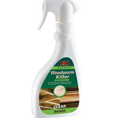 Barrettine Nourish and Protect Woodworm Killer Spray 500ml | Red ...
