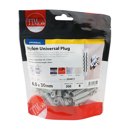 Nylon Universal Plugs | Red Squirrel Trade & DIY